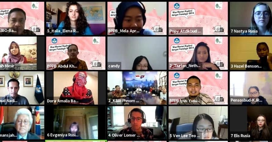 Mendikbud Menyapa Pemelajar BIPA dari 28 Negara | Badan Pengembangan ...
